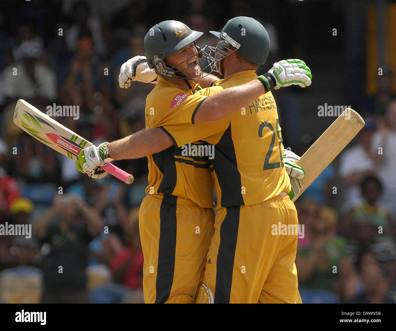 2007 cricket world cup final hi-res stock photography and images - Alamy