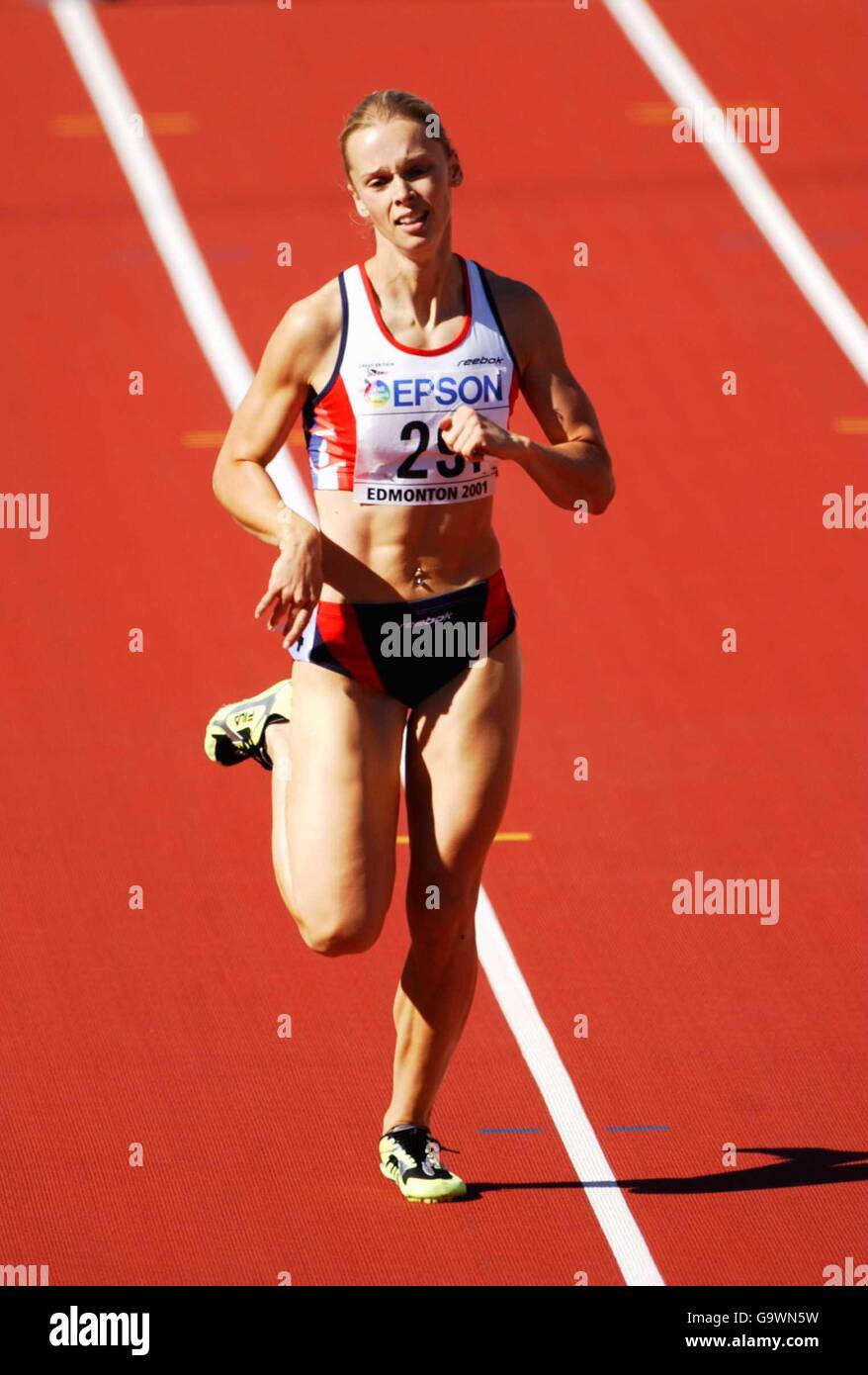 Great Britain's Sinead Dudgeon in action in the semi-final of the ...