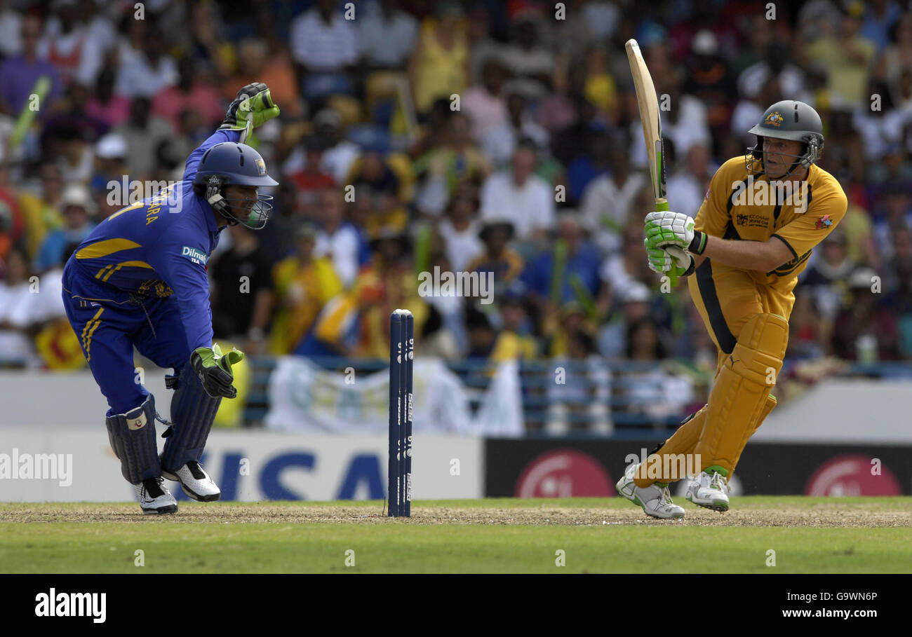 2007 cricket world cup final hi-res stock photography and images - Alamy