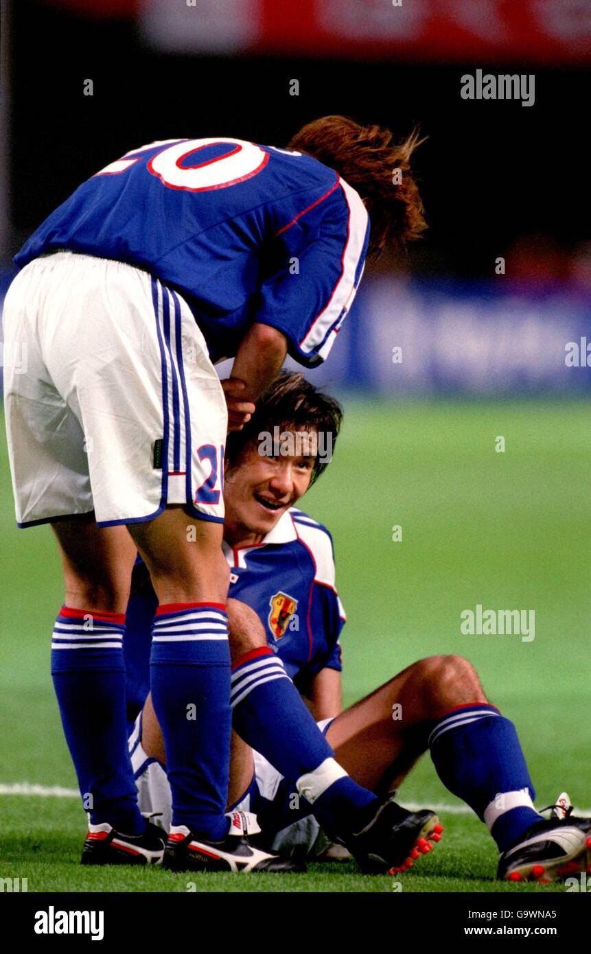 Soccer - Kirin Cup 2001 - Japan v Paraguay Stock Photo - Alamy