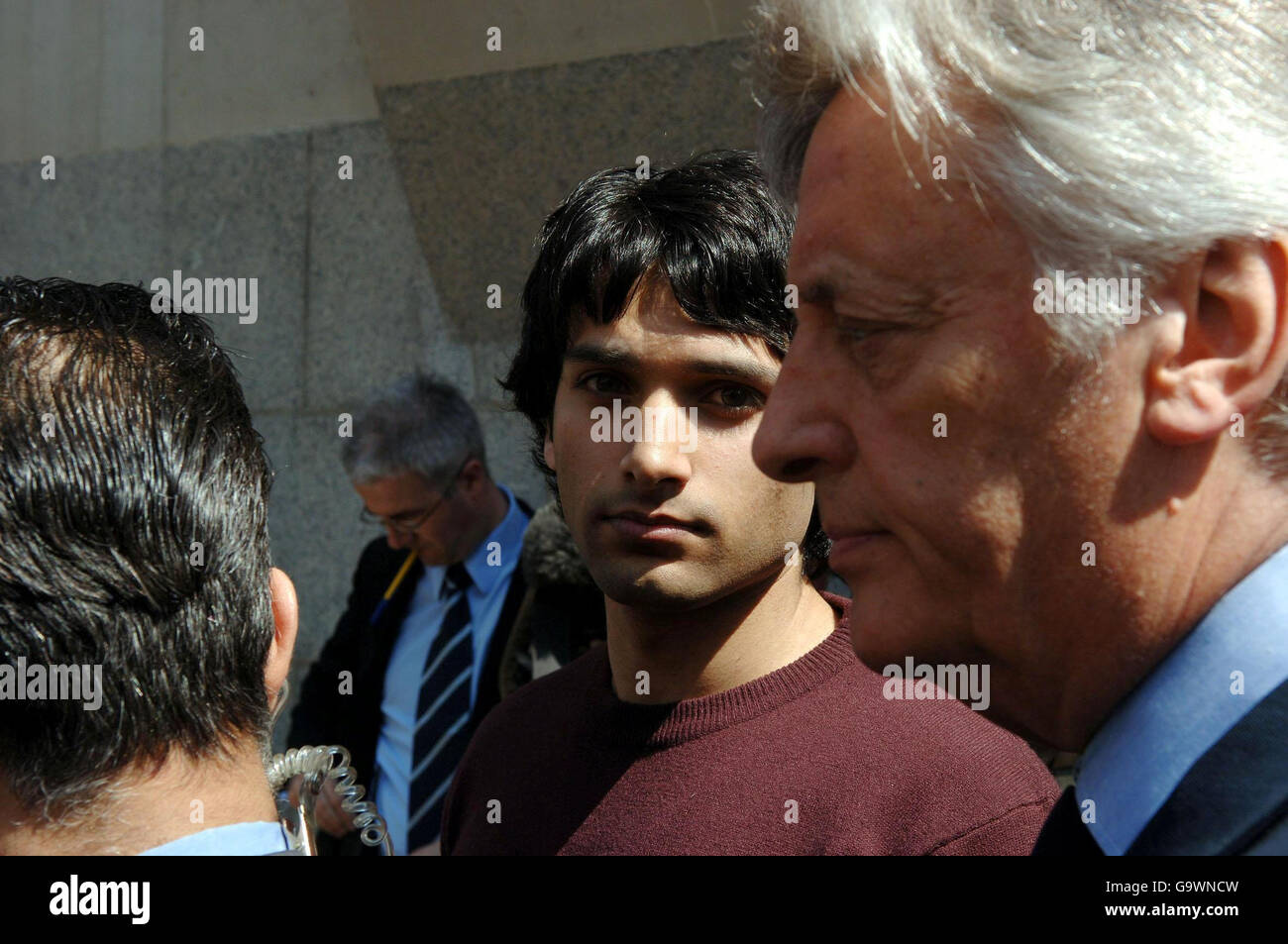 Fertiliser bomb plot trial Stock Photo - Alamy