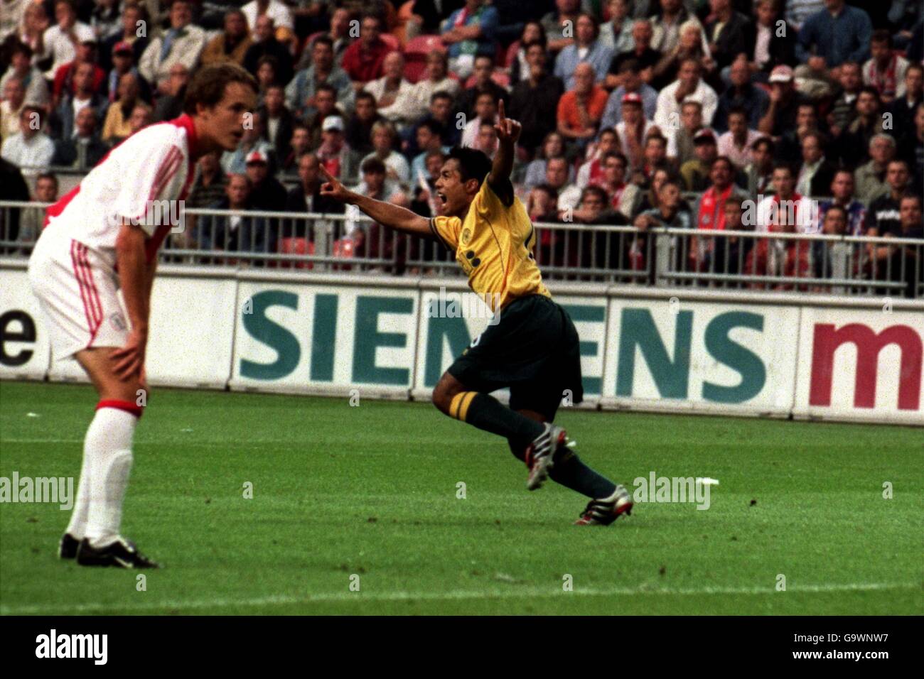 Soccer uefa champions league third qualifying round leg celtic ajax hi-res stock photography and ...