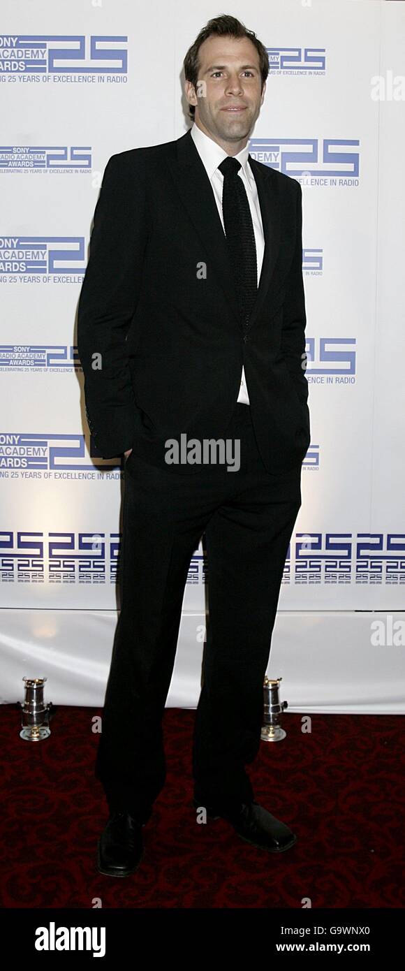 Greg Rusedski arrives for the Sony Radio Academy Awards 2007 at the ...