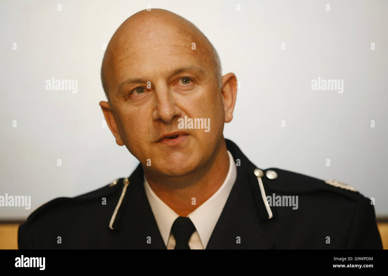 Kent Police Assistant Chief Constable Adrian Leppard speaks at a press ...