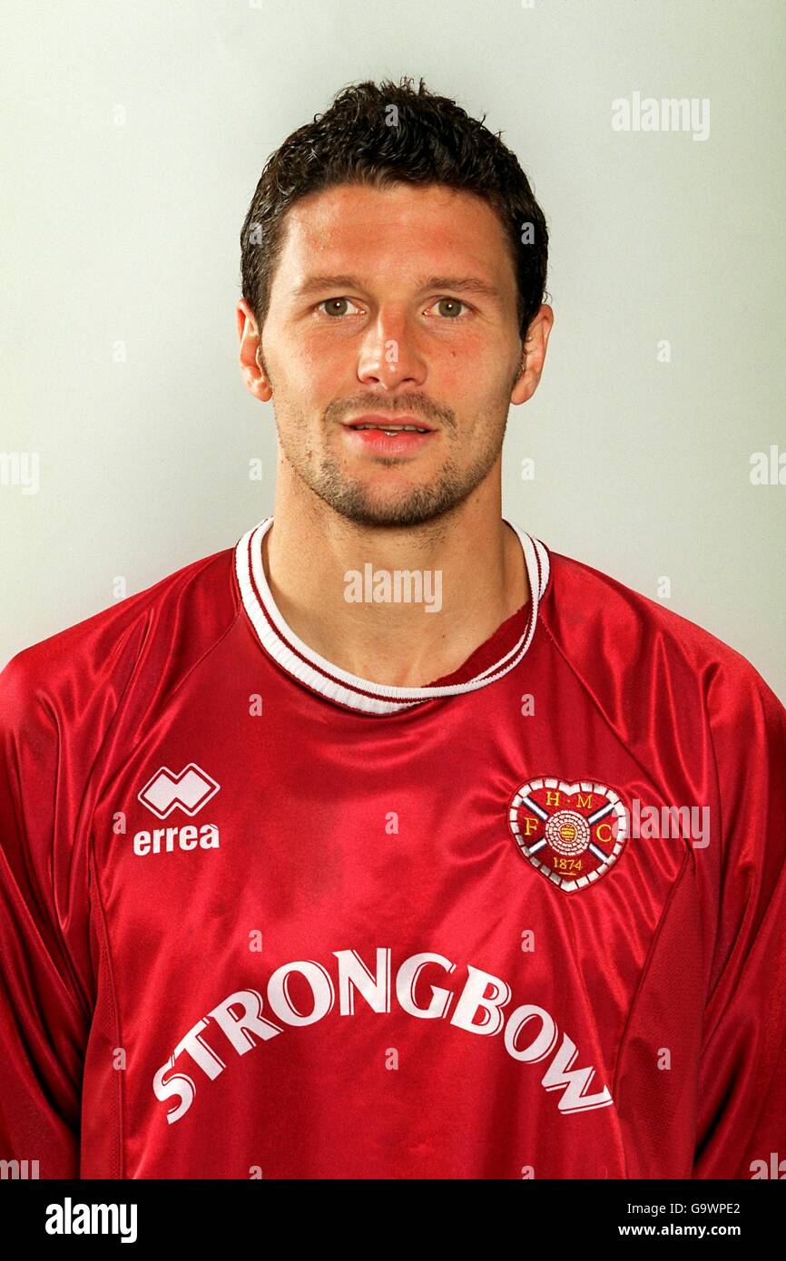 Heart midlothian photocall hi-res stock photography and images - Alamy