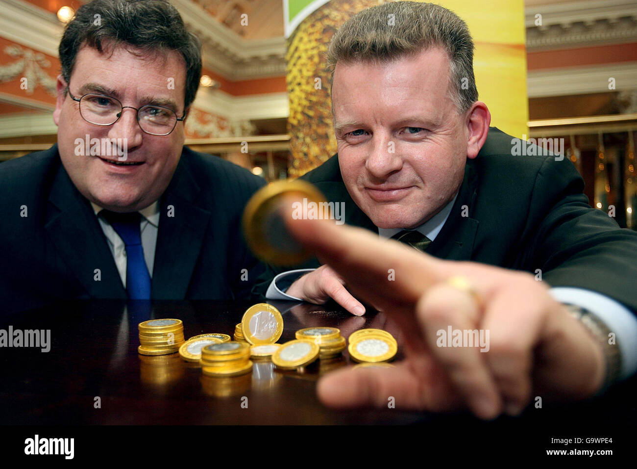 Green Party Leader Trevor Sergeant TD (right) And Dan Boyle Finance ...