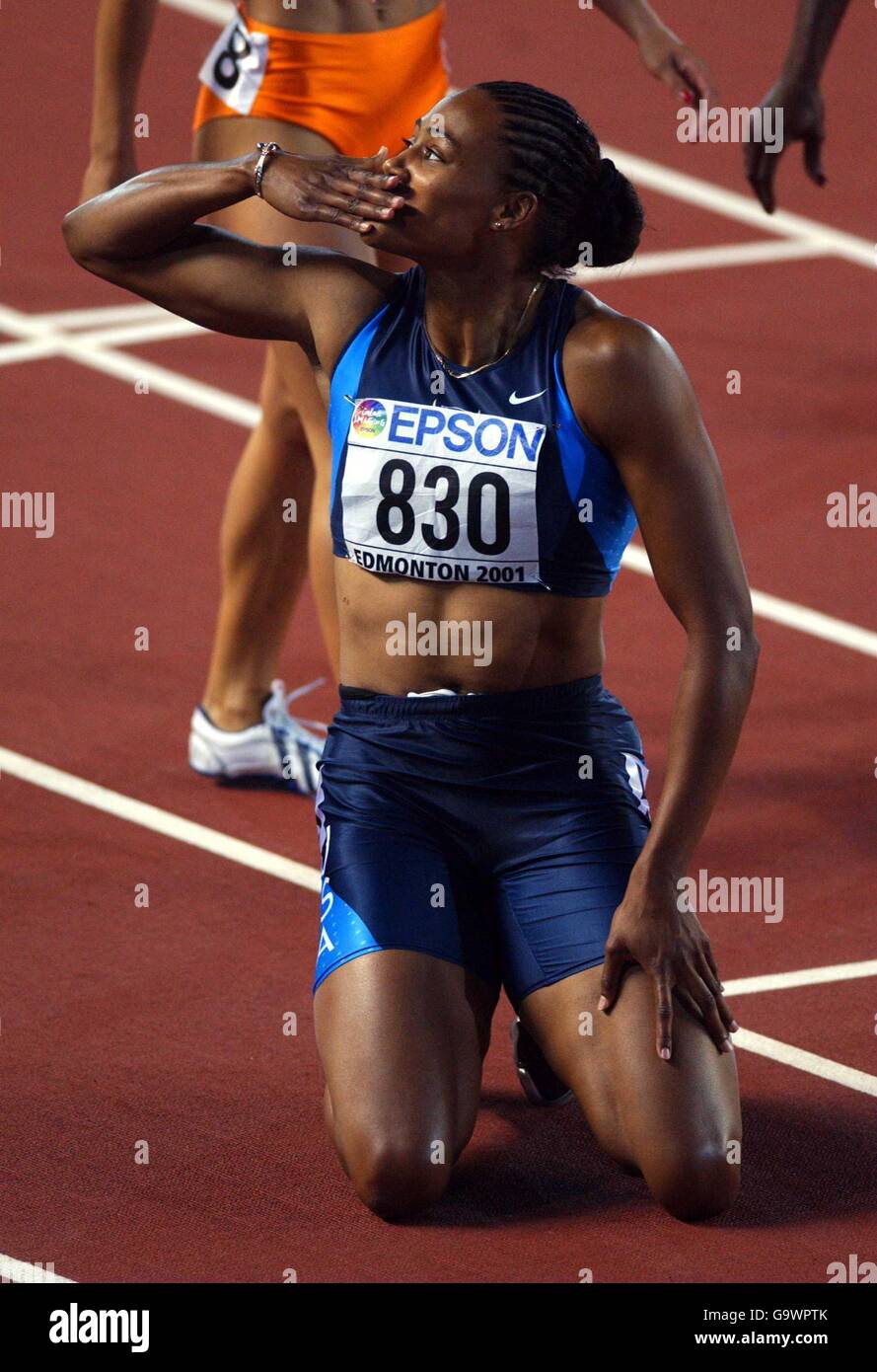 Athletics - IAAF World Championships - Edmonton Stock Photo - Alamy