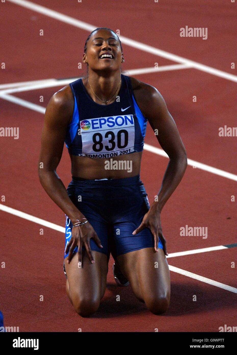 Athletics - IAAF World Championships - Edmonton Stock Photo - Alamy