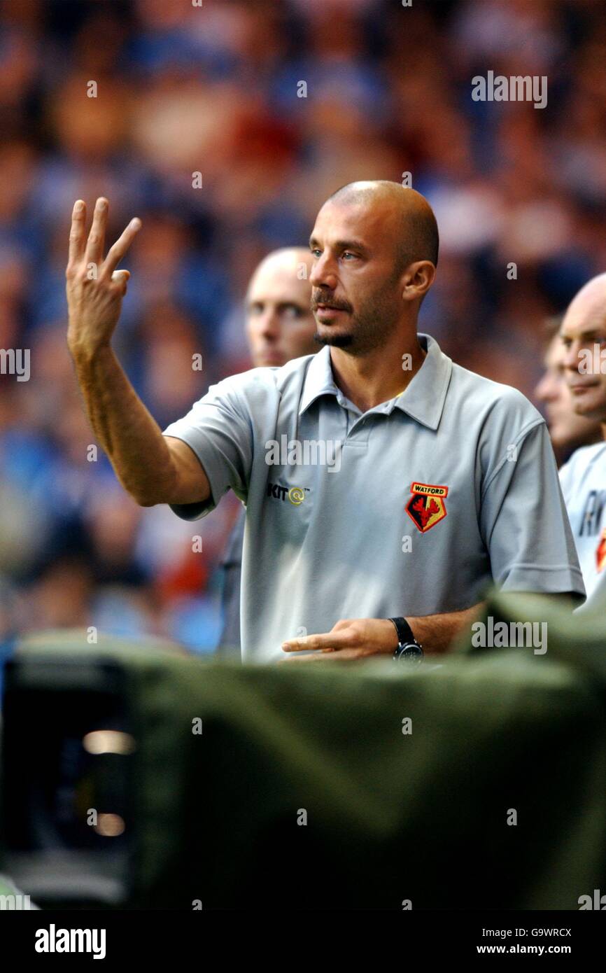Soccer nationwide league division one watford v manchester city hi-res ...