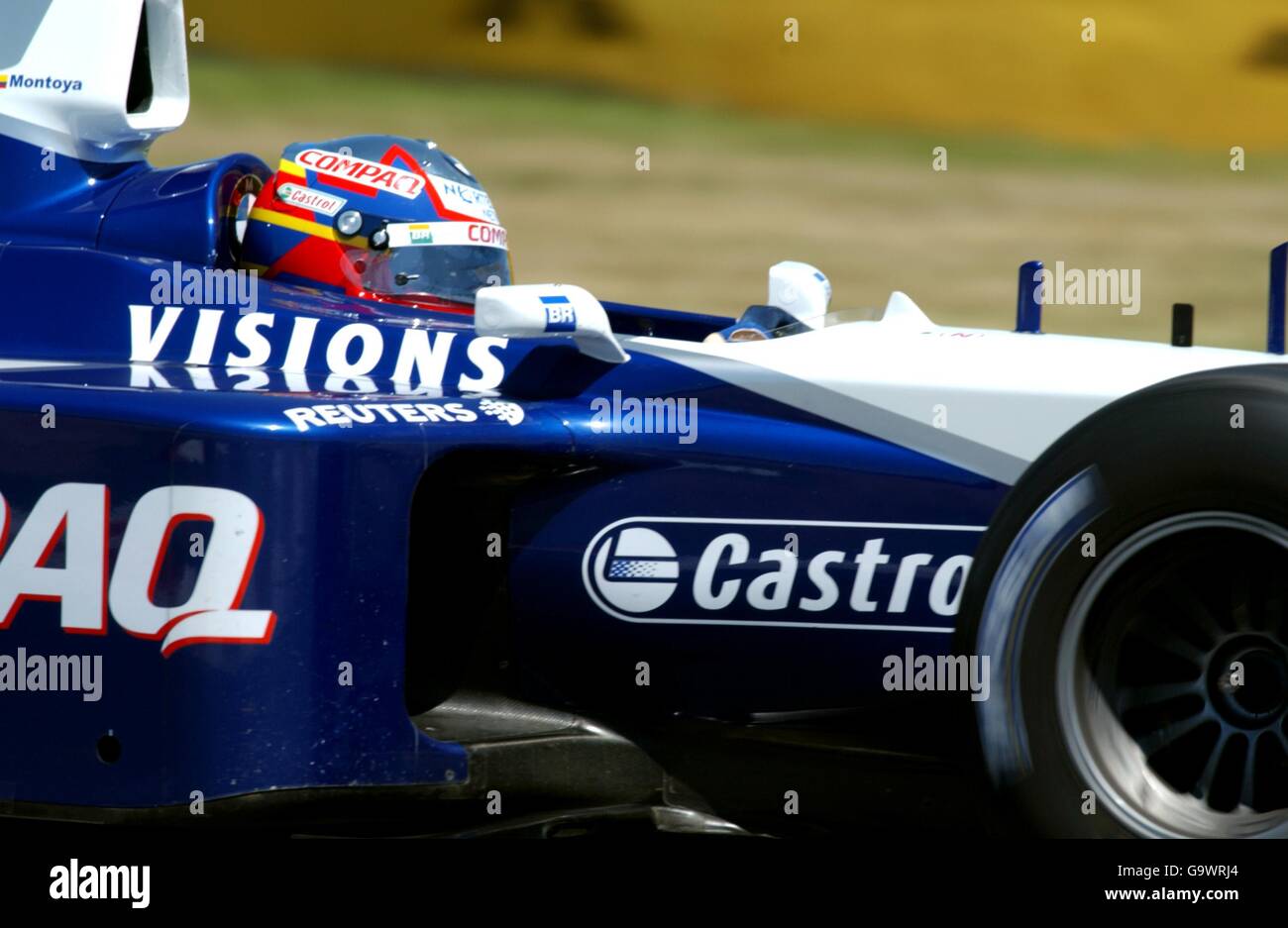 Formula One Motor Racing - French Grand Prix - Race. Juan Pablo Montoya ...
