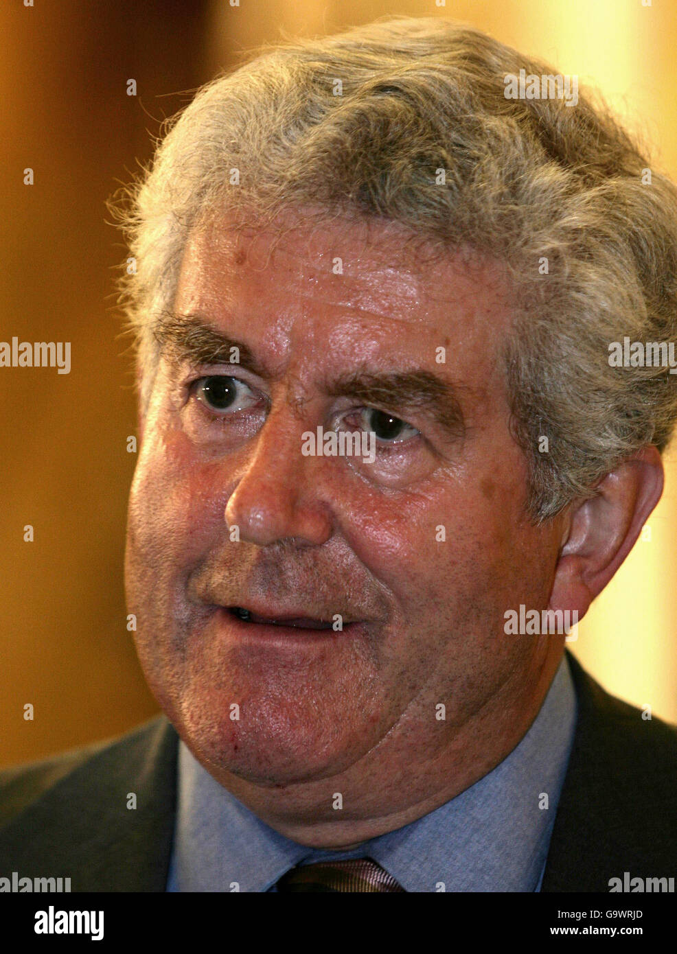 Wales' First Minister Rhodri Morgan speaks after winning the Cardiff ...