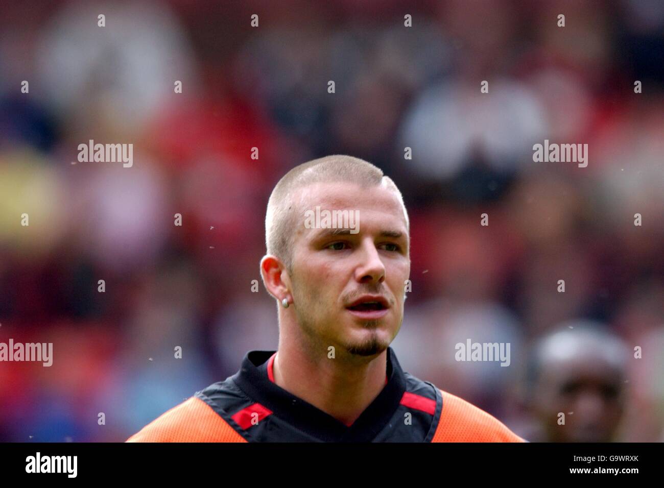 Soccer fa charity shield manchester united training hi-res stock ...