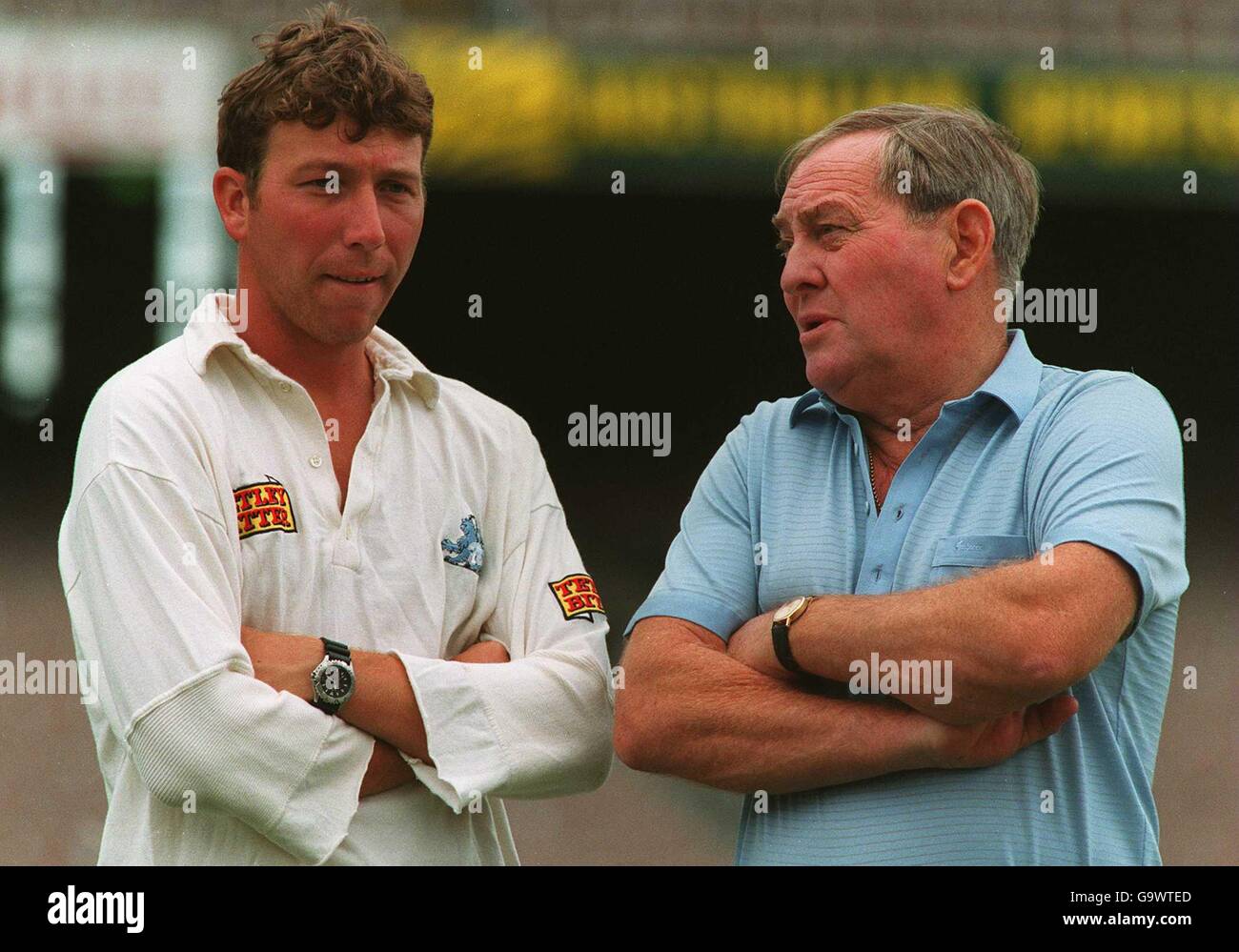 Ray illingworth and mike atherton hi-res stock photography and images ...