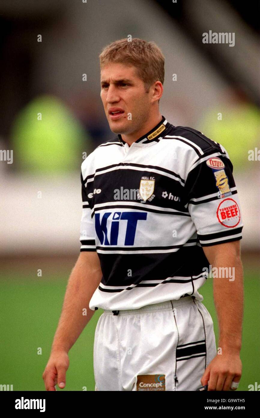 Rugby league tetleys super league hull v halifax blue sox hi-res stock ...