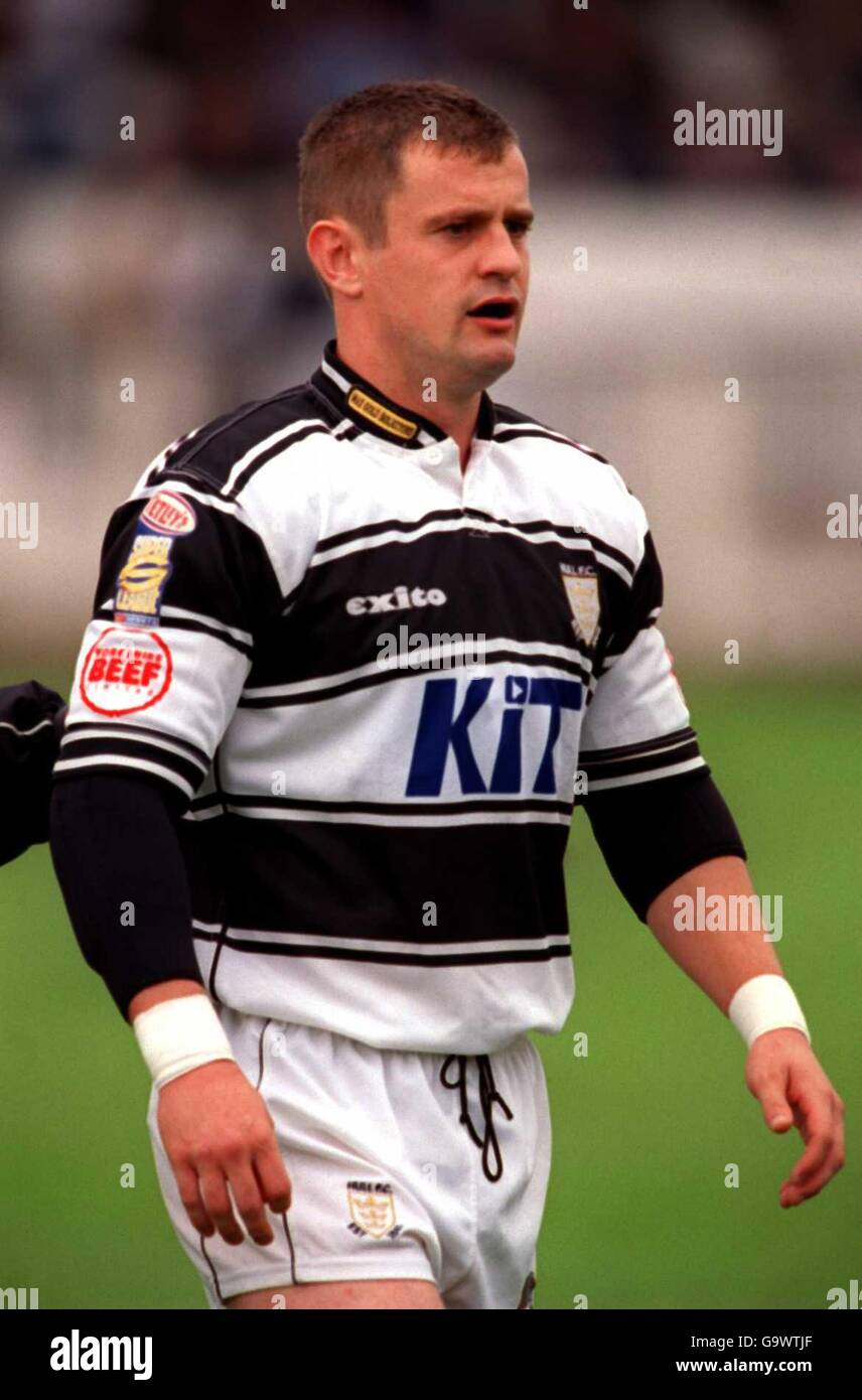 Rugby league tetleys super league hull v halifax blue sox hi-res stock ...