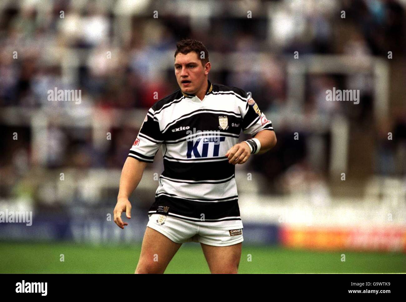 Rugby League - Tetley's Super League - Hull v Halifax Blue Sox. Richard ...