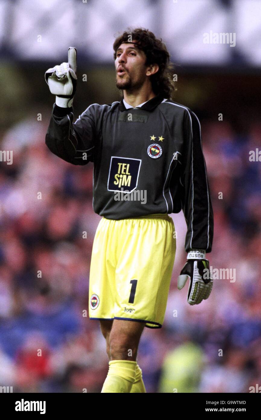 Fenerbahce goalkeeper rustu recber hi-res stock photography and images ...