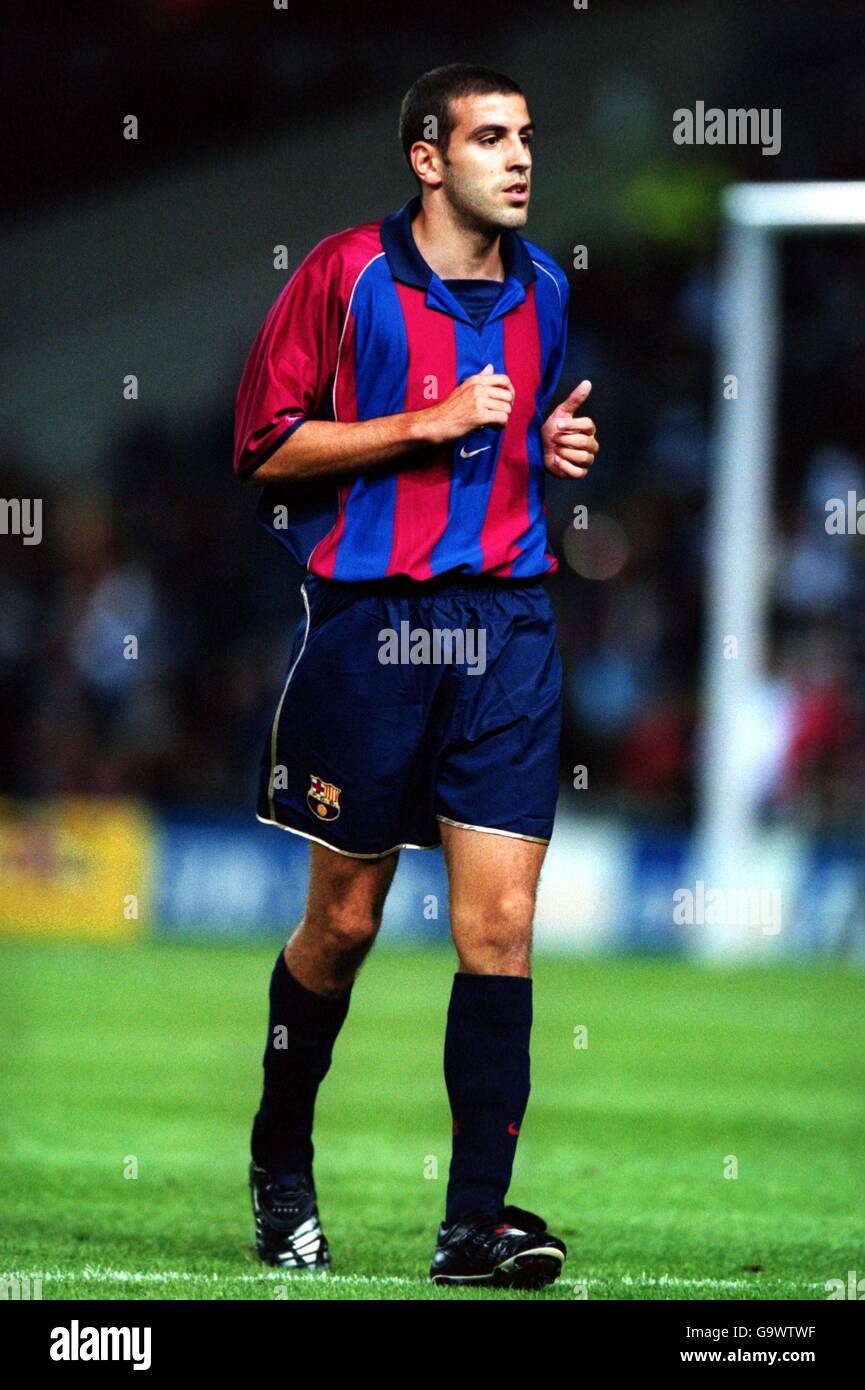 Soccer - Friendly - Derby County v Barcelona Stock Photo - Alamy