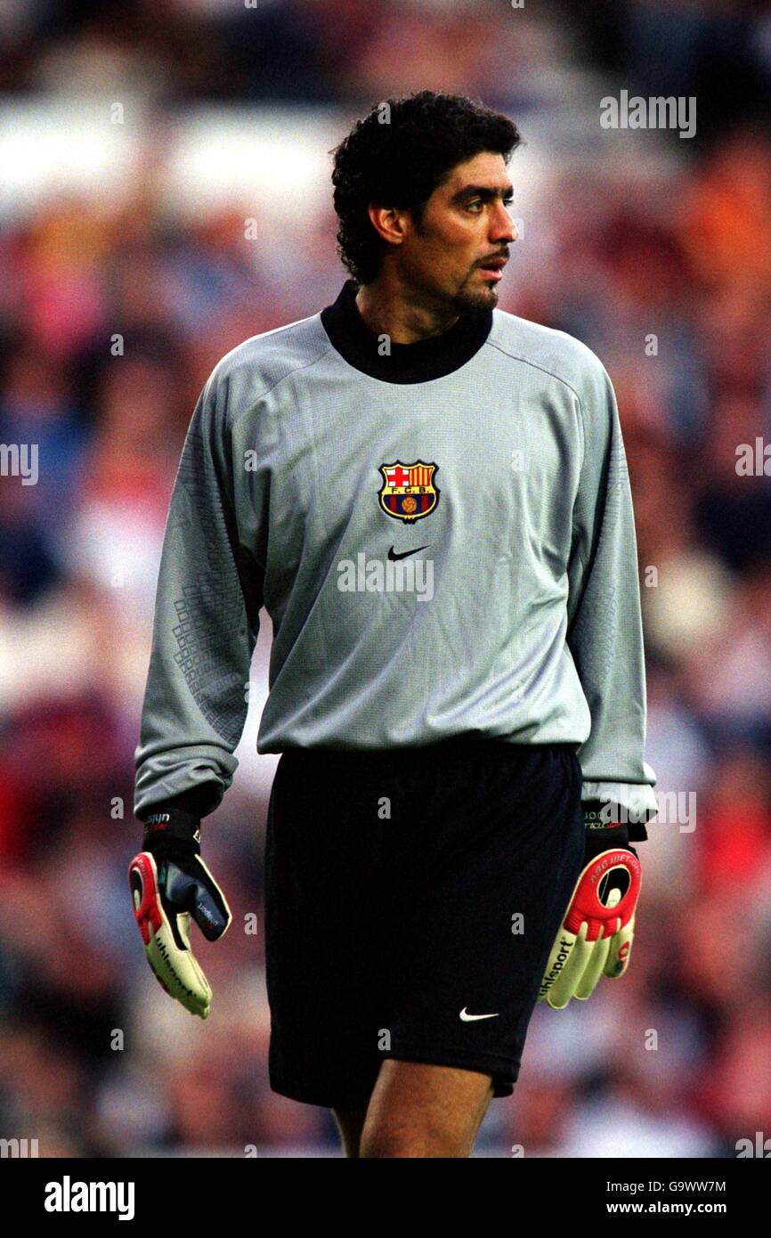 Soccer - Friendly - Derby County v Barcelona Stock Photo - Alamy