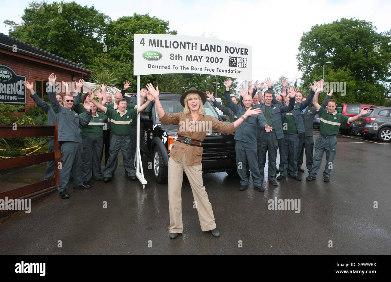 Land Rover's 4 millionth vehicle built in Solihull plant Stock Photo ...