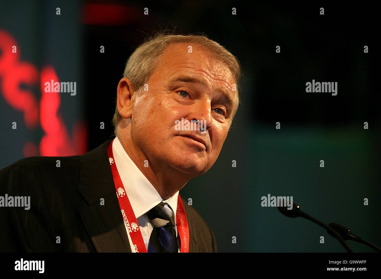 Soccerex London Forum - Wembley Stadium. Tony Martin, Chairman of ...