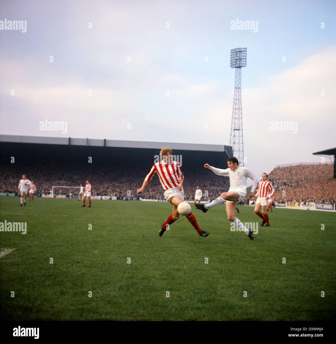 Leeds United v Stoke City Elland Road, Leeds Leeds United's Eddie Gray ...