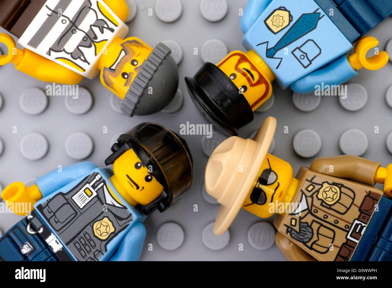 Lego policemen hi-res stock photography and images - Alamy