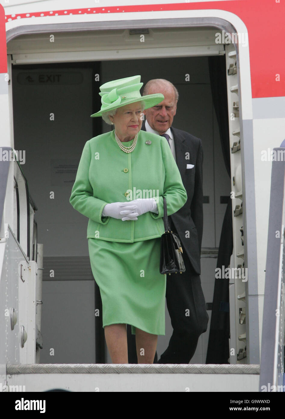 Queen elizabeth ii visits us hi-res stock photography and images - Alamy