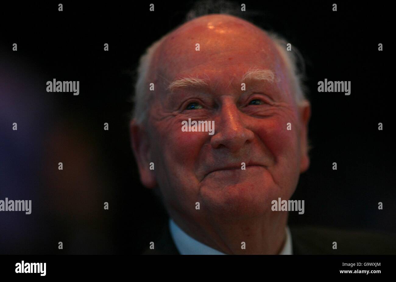Sir Tom Finney prior to receiving his Lifetime Achievement award at ...