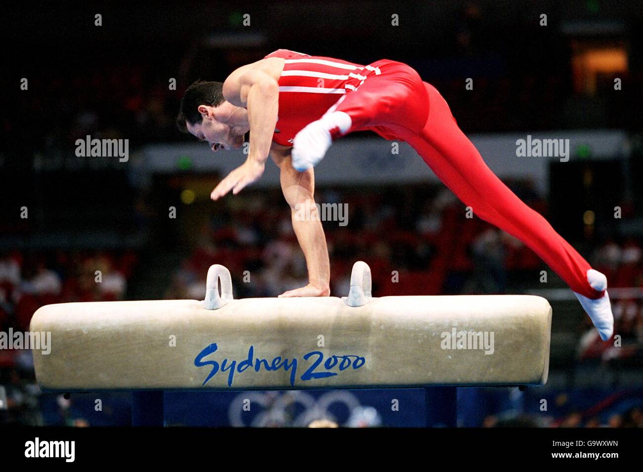 Sydney 2000 Olympic Games - Gymnastics - Men's Team Event. Romania's ...