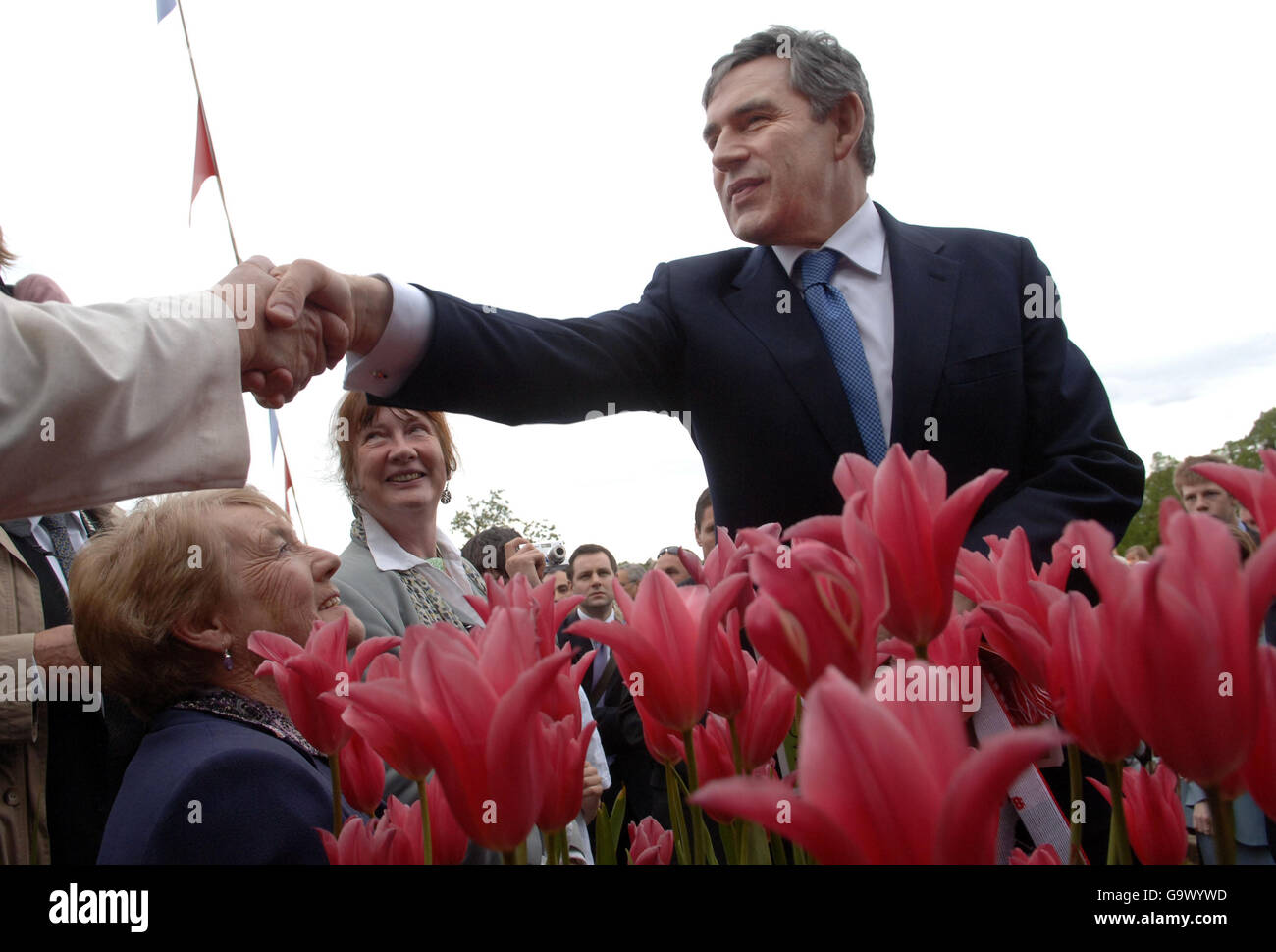 Gordon Brown leadership campaign Stock Photo - Alamy