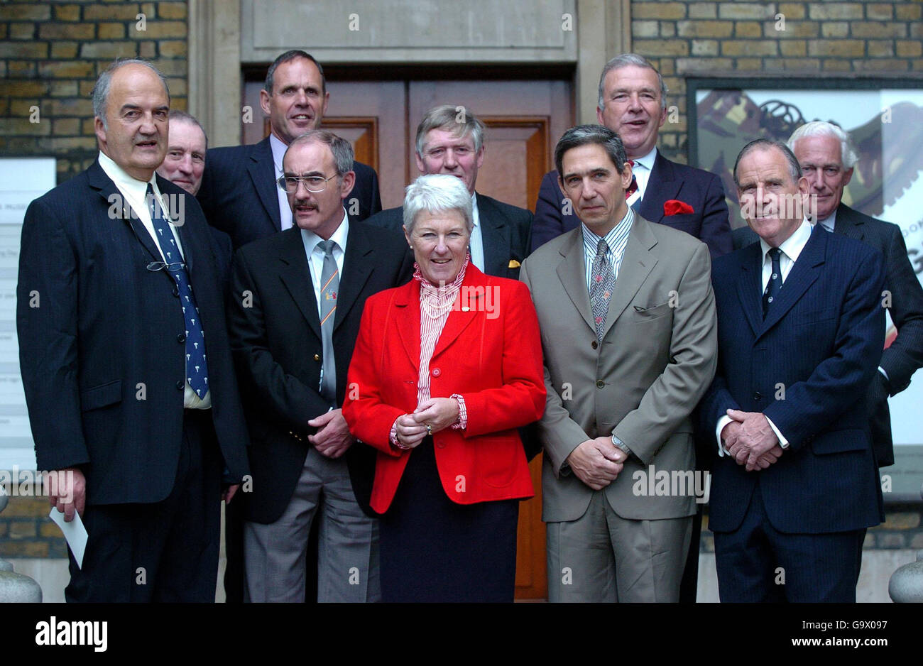 (Left to right) Dr Rick Jolly,Major General Julian Thompson, Peter ...