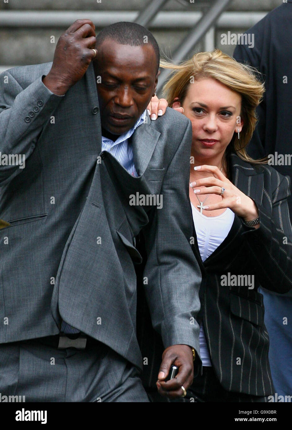 Nicola Fitzgerald and Trevor Blake arrive at Brighton Magistrates ...