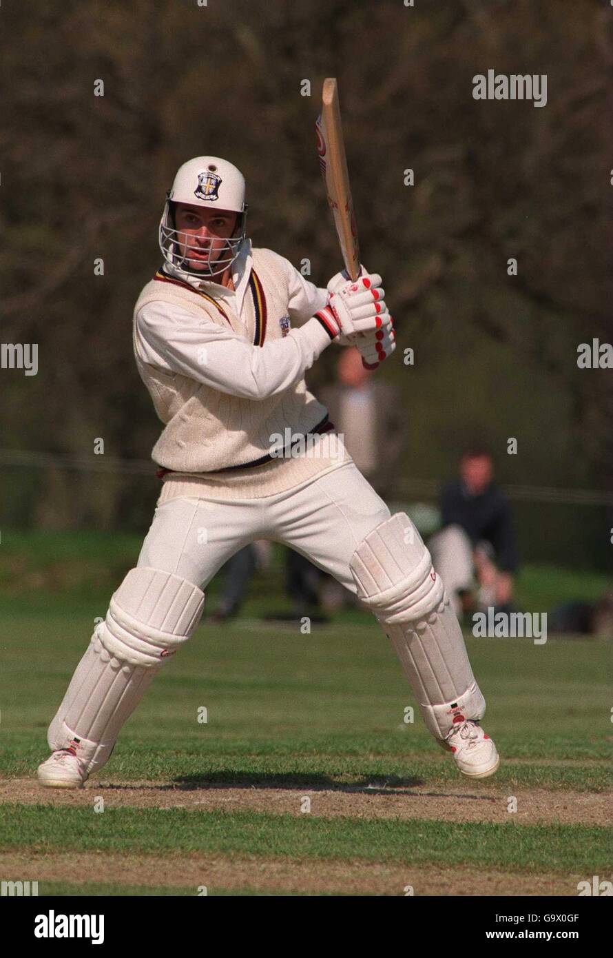 Cricket. James Daley - Durham Stock Photo - Alamy
