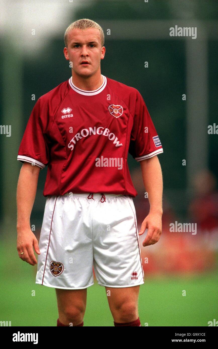 Soccer - Friendly - TOP Oss v Heart of Midlothian. Steven Boyack, Heart ...