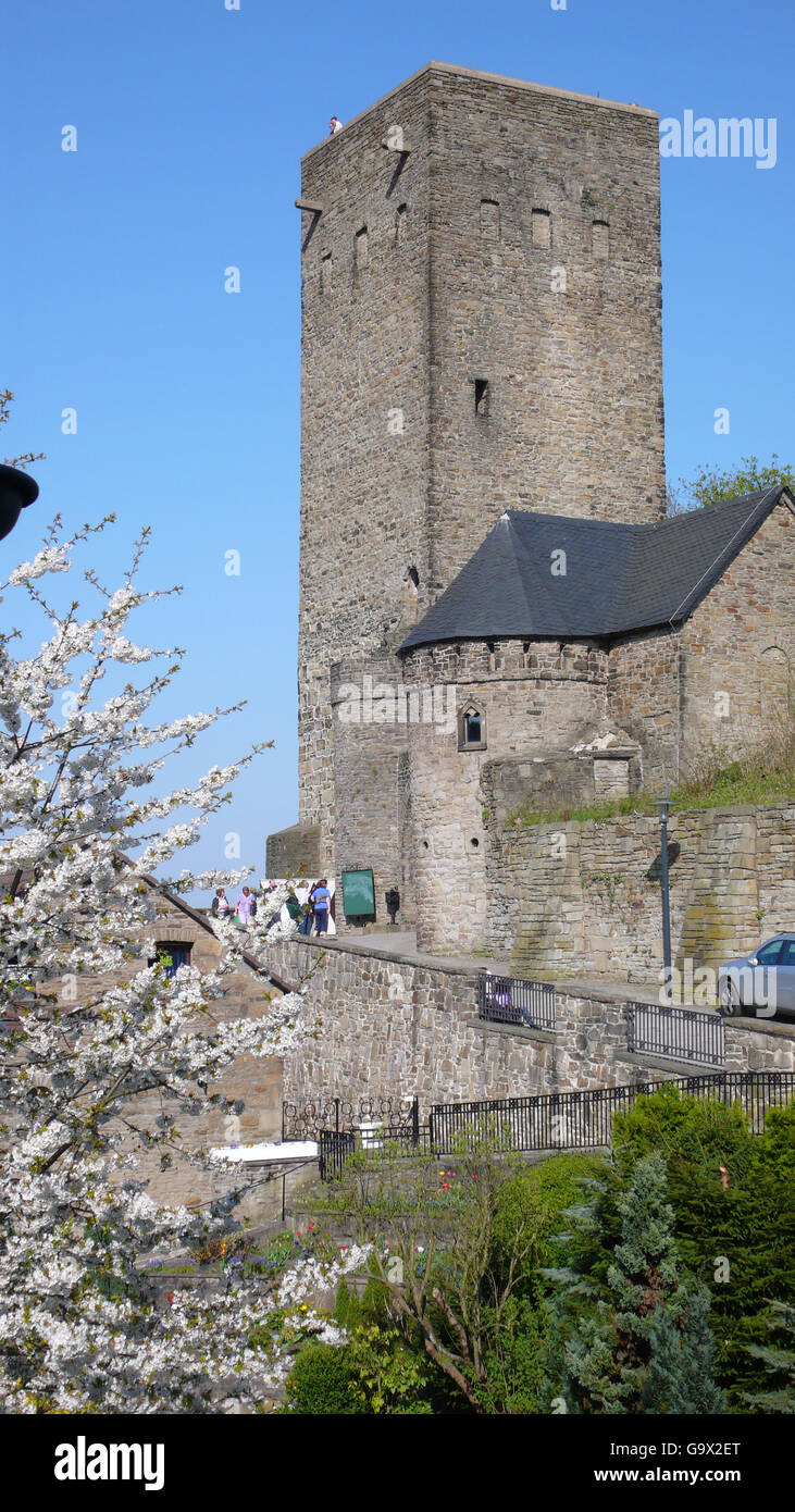 medieval Blankenstein castle, Blankenstein, Hatingen Northrhein ...