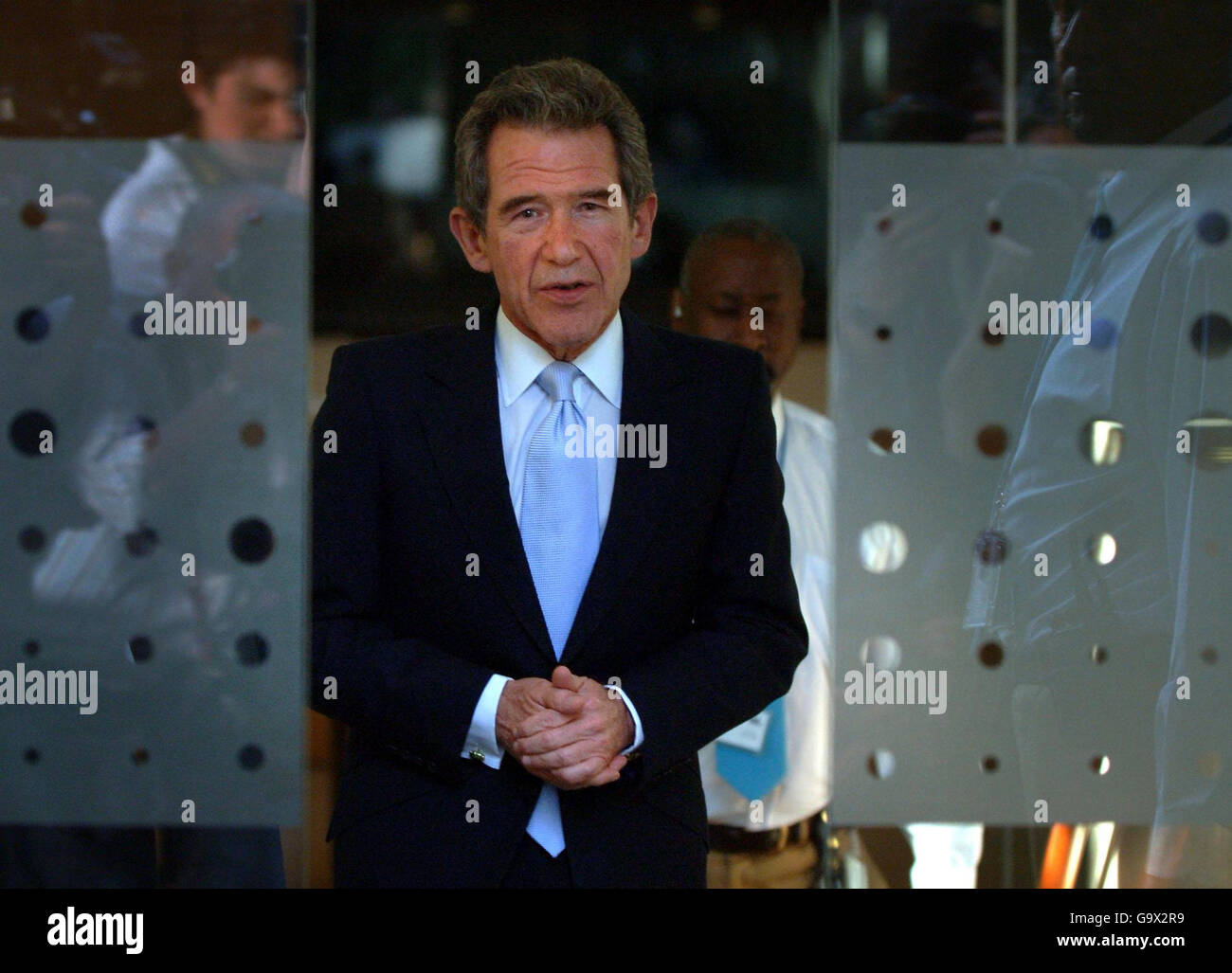 BP chief executive Lord Browne leaves the company's headquarters in St ...