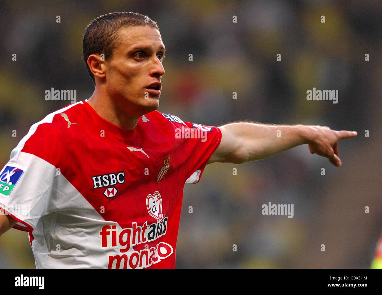 Soccer french premiere division monaco v lille stade louis ii hi-res ...
