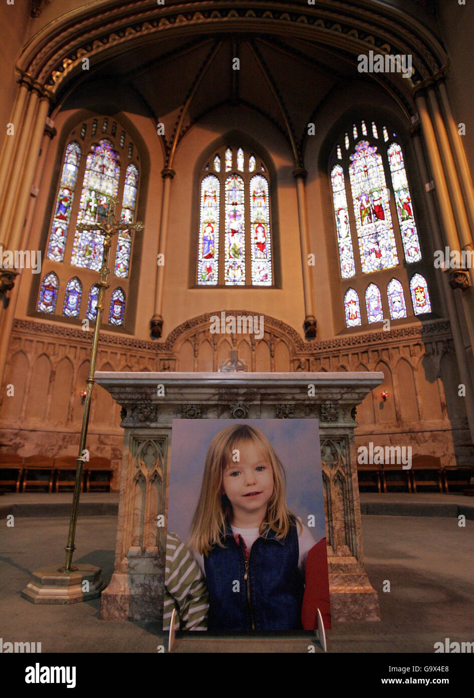 Held missing girl madeleine mccann hi-res stock photography and images ...