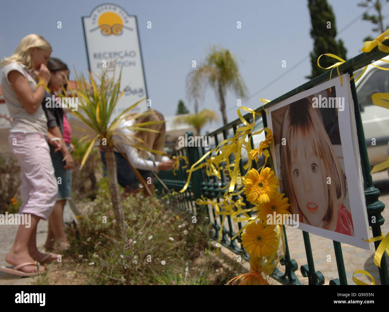 Girl missing in Algarve Stock Photo - Alamy