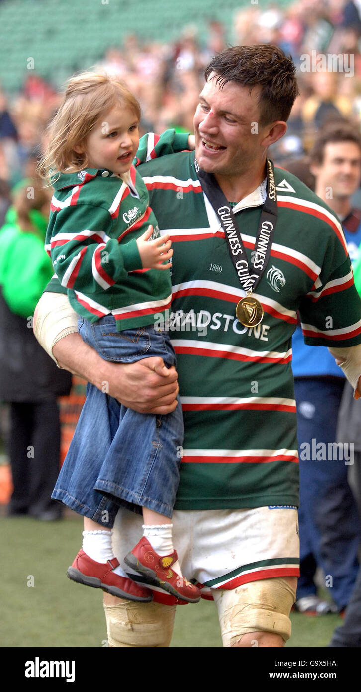 Leicester tigers captain martin corry hi-res stock photography and ...
