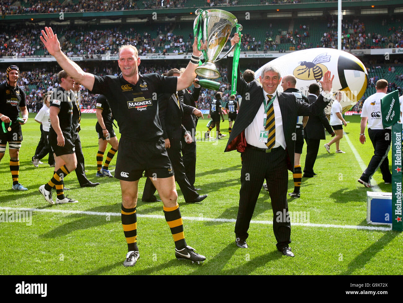Rugby Union - Heineken Cup - Final - Leicester Tigers v London Wasps ...