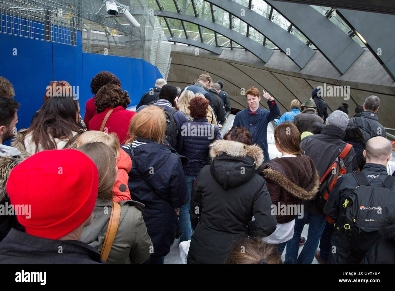 People on The London Underground in London Stock Photo - Alamy