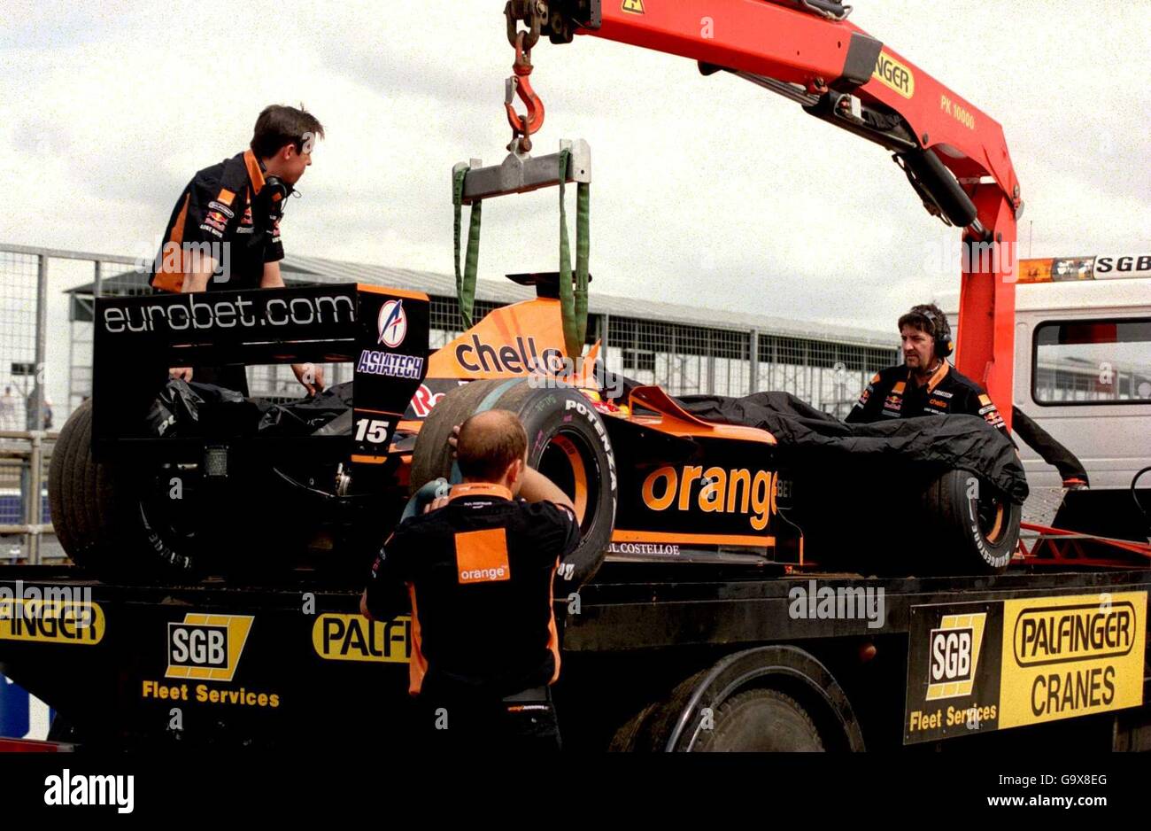 Formula One Motor Racing - Testing - Silverstone Stock Photo - Alamy