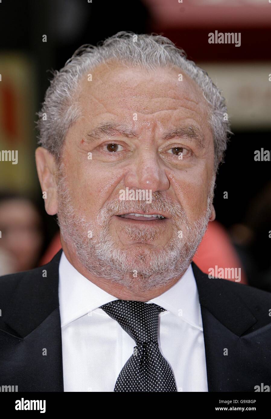 Sir Alan Sugar arrives for the British Academy Television Awards, held ...