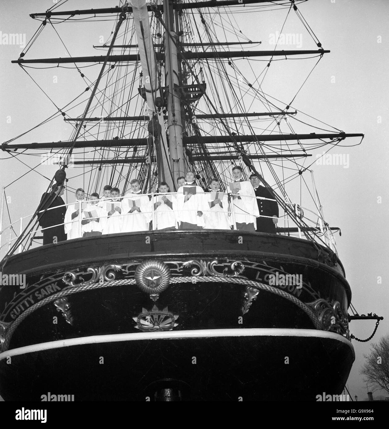 The rigging of the last of Britain's great clippers, the Cutty Sark ...