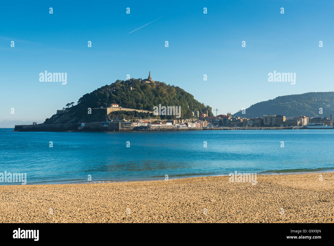 San Sebastian Beach - Spain Stock Photo - Alamy