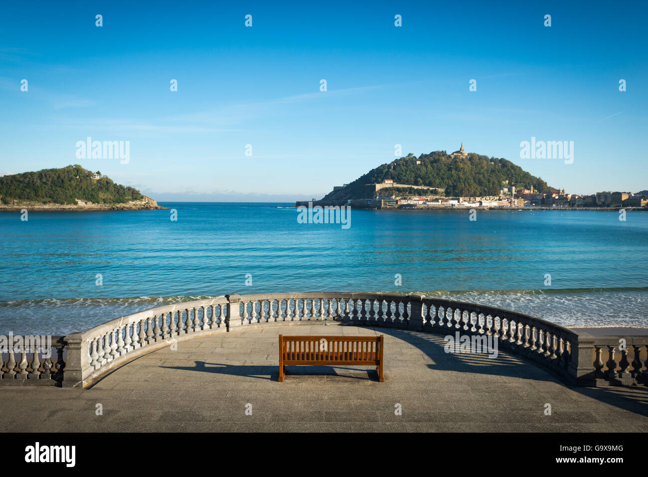 San Sebastian Beach - Spain Stock Photo - Alamy