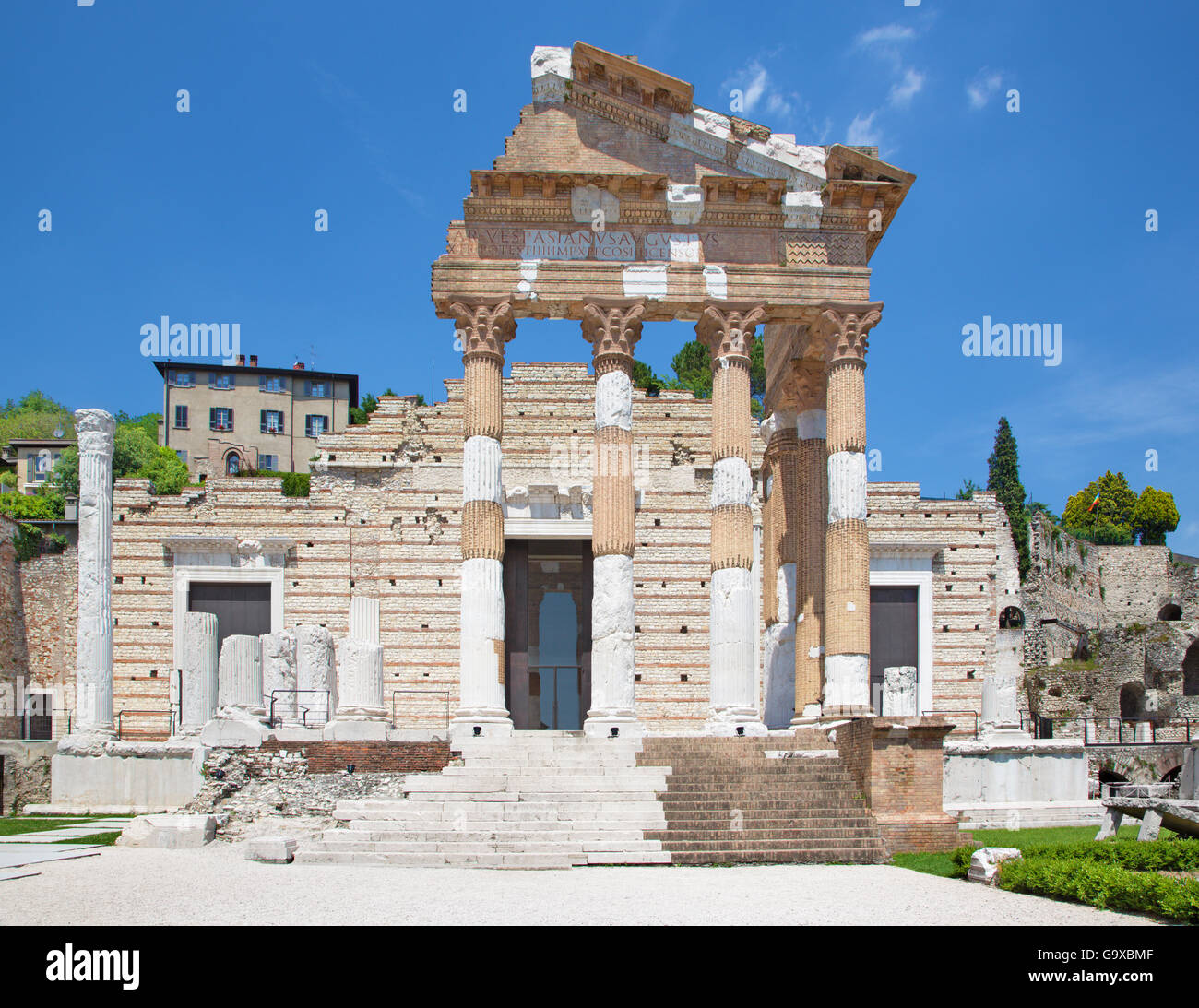 Roman capitolium hi-res stock photography and images - Alamy
