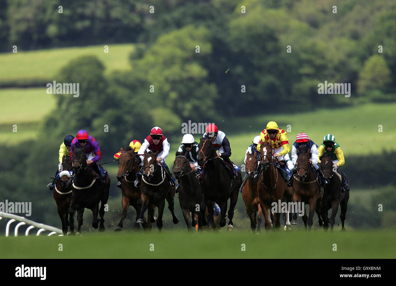 Horse Racing - Chepstow Racecourse Stock Photo - Alamy